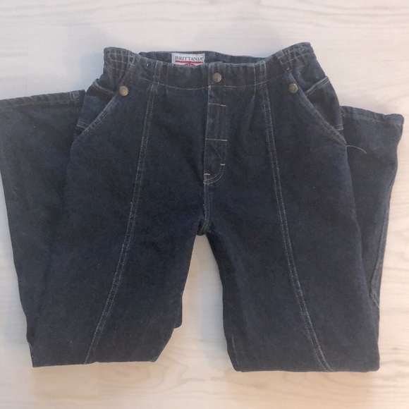 brittania | Jeans | Brittania Vintage High Rise Mom Cropped Jeans | Poshmark
